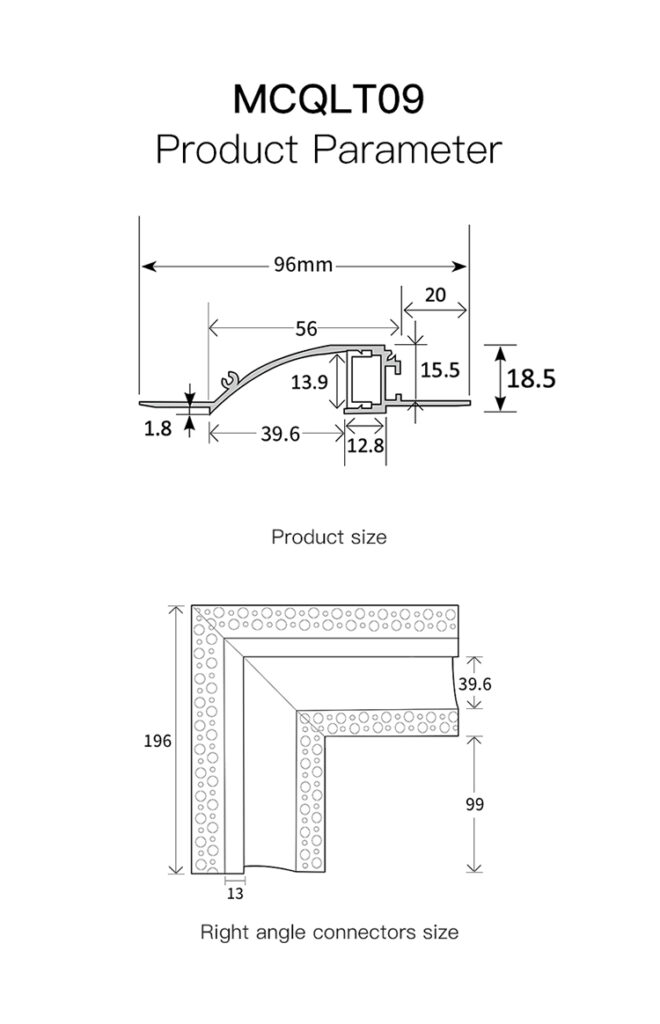 Arc Trimless LED Wall Washer